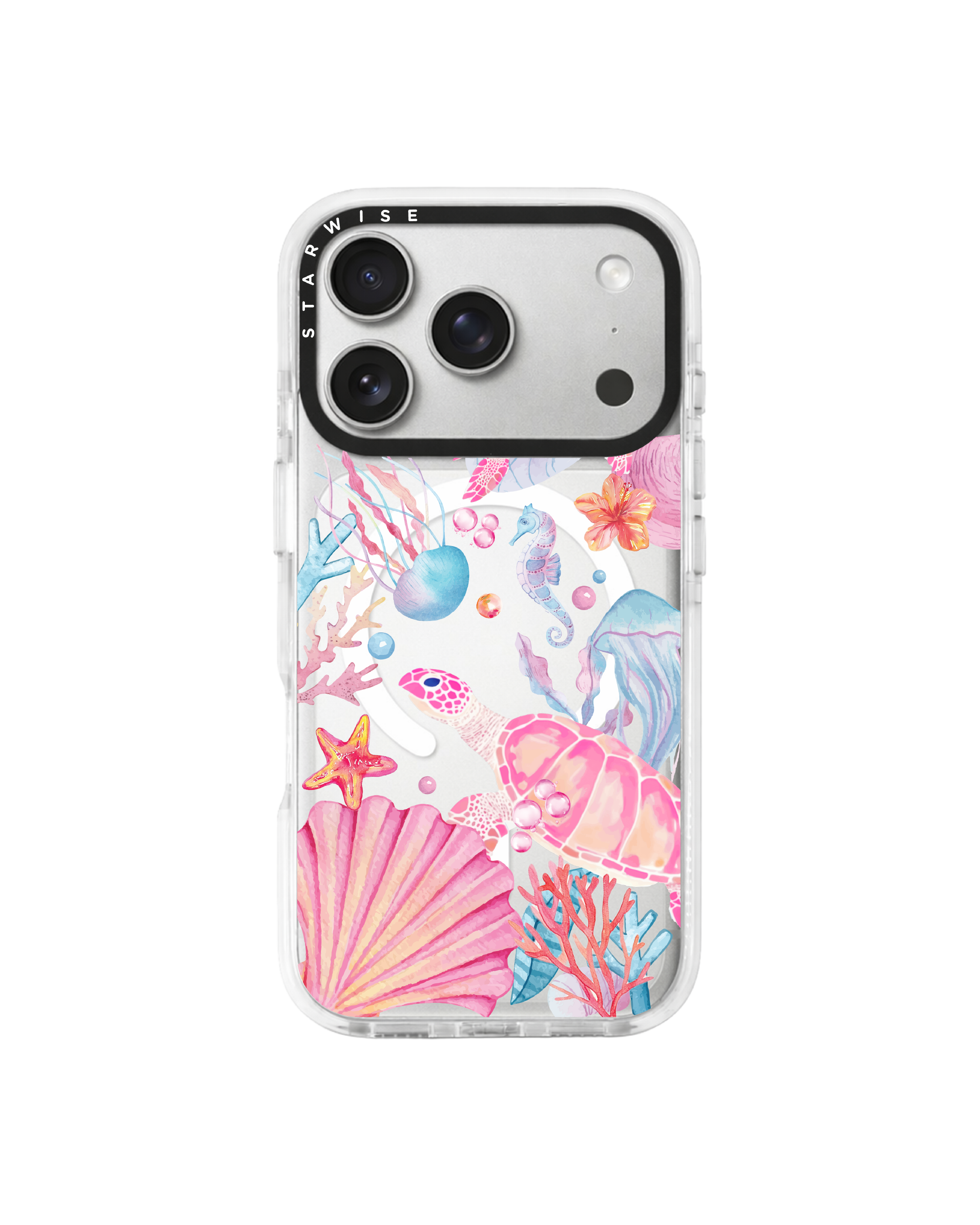 STARWISE COLLECTION IMPACT CASE (MAGNETIC) ｜UNDER THE SEA - PINK ATLAN